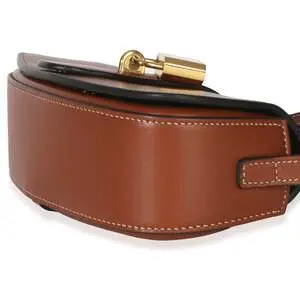 Celine Smooth Calfskin Tabou Clutch On Strap - Brown