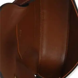 Celine Smooth Calfskin Tabou Clutch On Strap - Brown