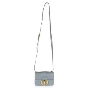 Dior Micro 30 Montaigne Flap Bag - Blue