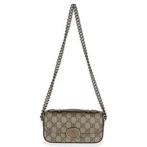 Gucci Gg Supreme Top Handle Shoulder Bag