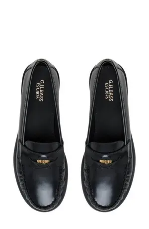 G.H.BASS Wren Penny Loafer - Black