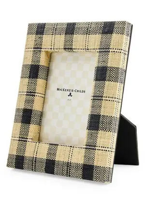 MACKENZIE-CHILDS Mad For Plaid 5 X 7-inch Frame