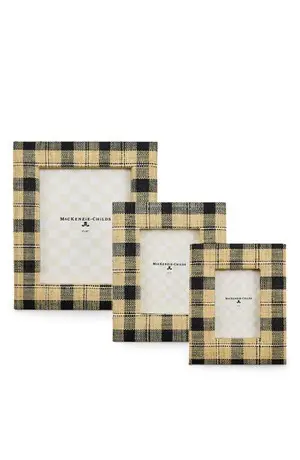 MACKENZIE-CHILDS Mad For Plaid 5 X 7-inch Frame