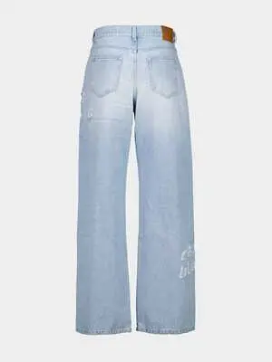 Casablanca Straight-leg Jeans - Blue