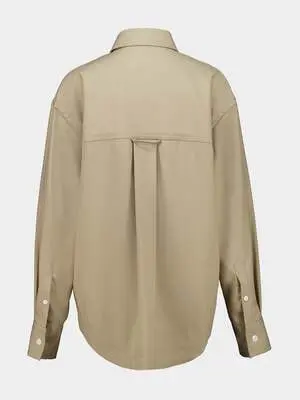 AMI Paris De Coeur Wool Shirt
