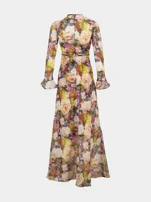 Zimmermann Rosette Alchemy Floral Maxi Dress - Multicolour