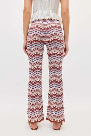 Rixo Boni Maria Chevron Trousers