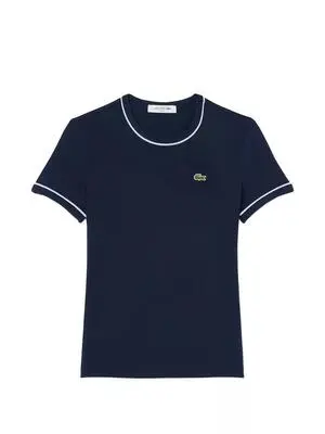 Lacoste Straight Hem T-shirts For Women