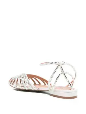 BIBI LOU Crystal-embellished Sandals - Silver