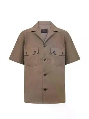 Brioni Vagabond Short-sleeved Overshirt