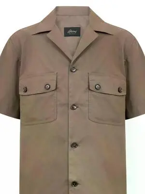 Brioni Vagabond Short-sleeved Overshirt