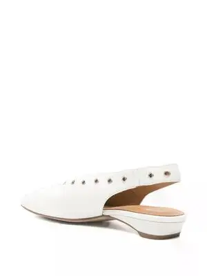 PEDRO MIRALLES Eyelet-embellishment Mules