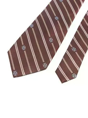 Drole De Monsieur Diagonal-stripe Tie