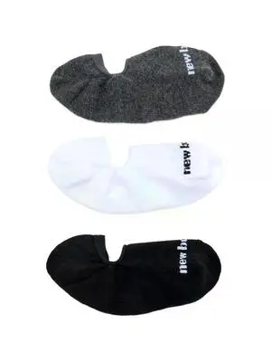 NEW BALANCE Logo Invisible Socks - Grey