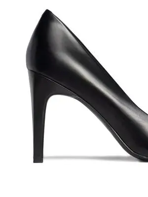 12 STOREEZ Pointed-toe Stiletto Pumps - Black