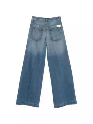 NINE:INTHE:MORNING Nadia Button-fastening Jeans
