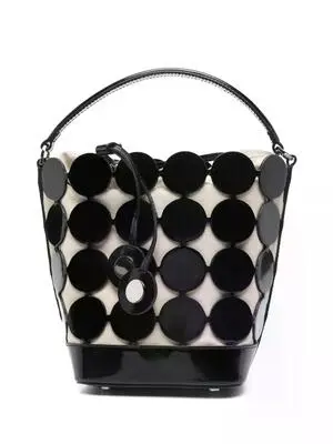 PIERRE HARDY Disc-Embellished Bucket Bag