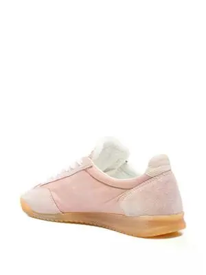 VALSPORT Suede Panelled Sneakers - Pink