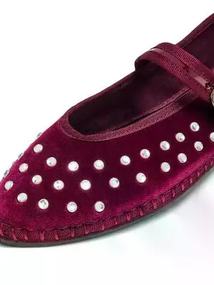 FLABELUS Mae Ballet Flats - Red