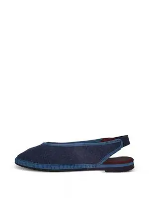 FLABELUS Narnia Slingback Pumps - Blue