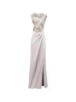 Gemy Maalouf Paneled Evening Dresses