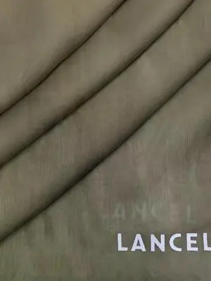 LANCEL Sunset Logo-detail Fringed Scarf