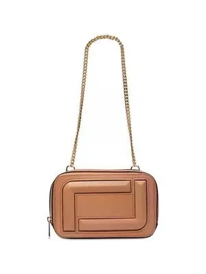 LANCEL Angele Cuir Top-zip Bag - Brown
