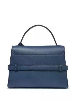 LANCEL Faubourg Top-handle Leather Bag - Blue