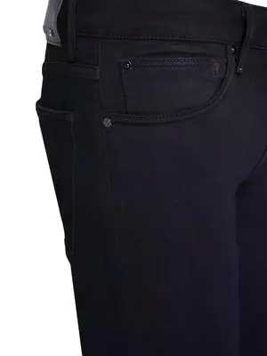 Pal Zileri Tonal Stitching Trousers - Black