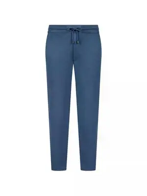 Pal Zileri Drawstring-detail Cotton Track Pants