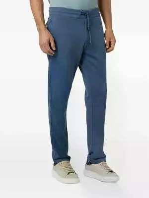 Pal Zileri Drawstring-detail Cotton Track Pants