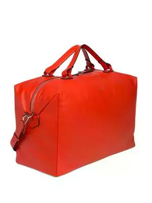 LANCEL Neo Pop Leather Travel Bag