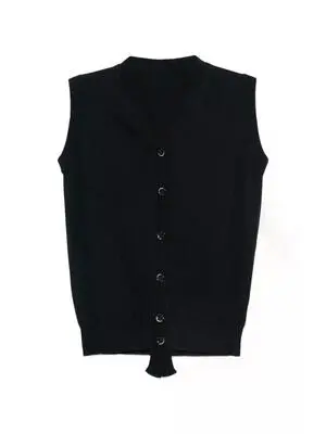 NINE:INTHE:MORNING Johanna Buttoned V-neck Cardigan