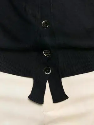 NINE:INTHE:MORNING Johanna Buttoned V-neck Cardigan