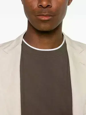 Kiton Crew-neck T-shirt - Brown