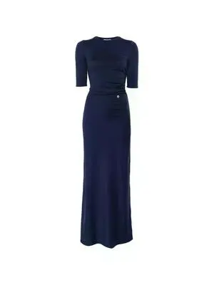 Stella McCartney Fluid Jersey Maxi Dress - Blue