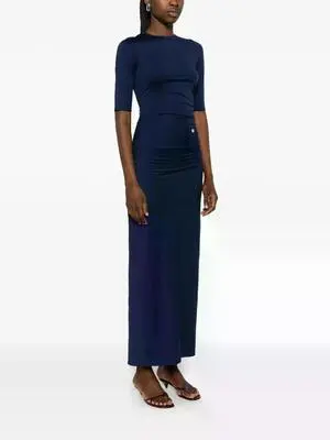 Stella McCartney Fluid Jersey Maxi Dress - Blue