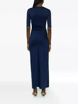 Stella McCartney Fluid Jersey Maxi Dress - Blue