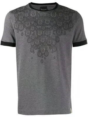 BILLIONAIRE Crest Print T-shirt