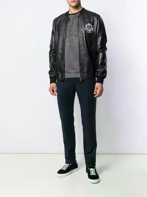 BILLIONAIRE Crest Print T-shirt