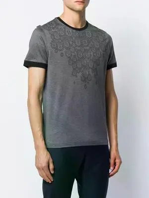 BILLIONAIRE Crest Print T-shirt