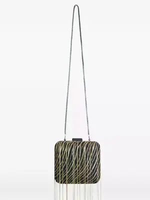 GEMY MAALOUF Fringed Clutch Bag