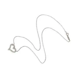 Tiffany & Co. Diamond Heart Pendant Necklace