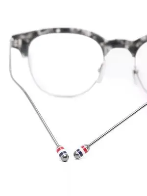 Thom Browne Browline Glasses - Grey