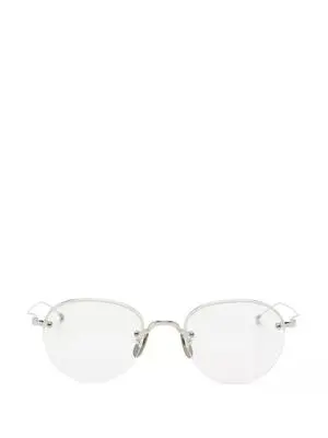 Thom Browne Round-frame Glasses - Silver