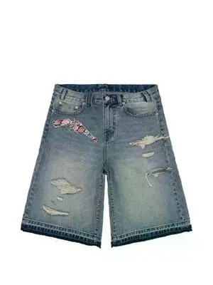 BRAVEST STUDIOS Embellished Denim Shorts