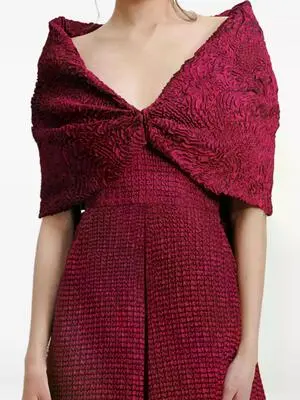 GEMY MAALOUF Plunging V-neck Maxi Dress