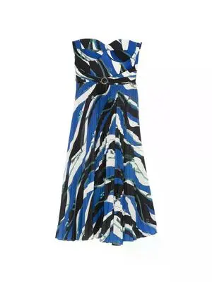 Elisabetta Franchi Tie Detailed Cocktail Dresses