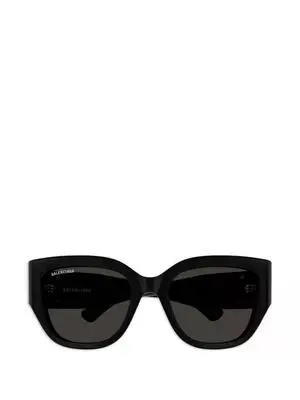 Balenciaga Logo Sunglasses - Black
