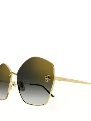 Cartier Geometric-frame Sunglasses